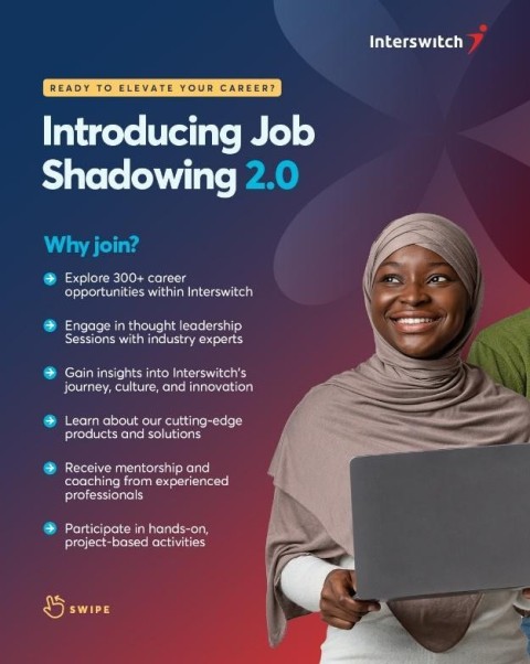 Apply and Join Interswitch Job Shadowing Program 2025 - Pastquestion