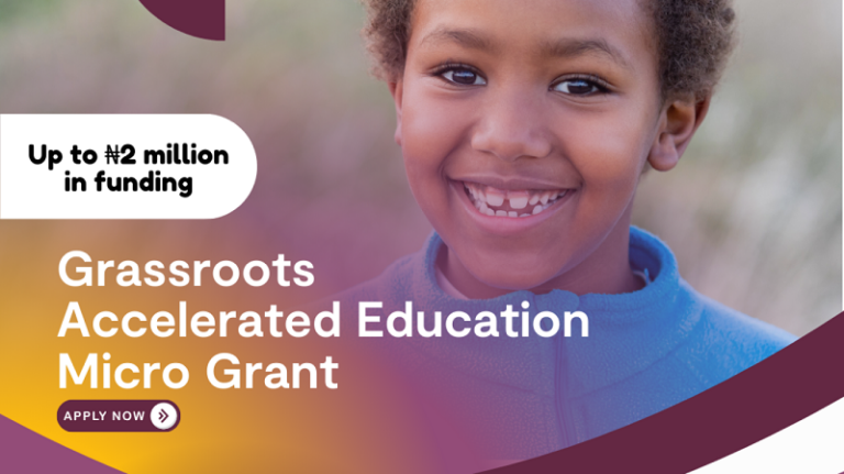Apply Now For the COAL Grassroots Accelerated Education Microgrant 2025 ...