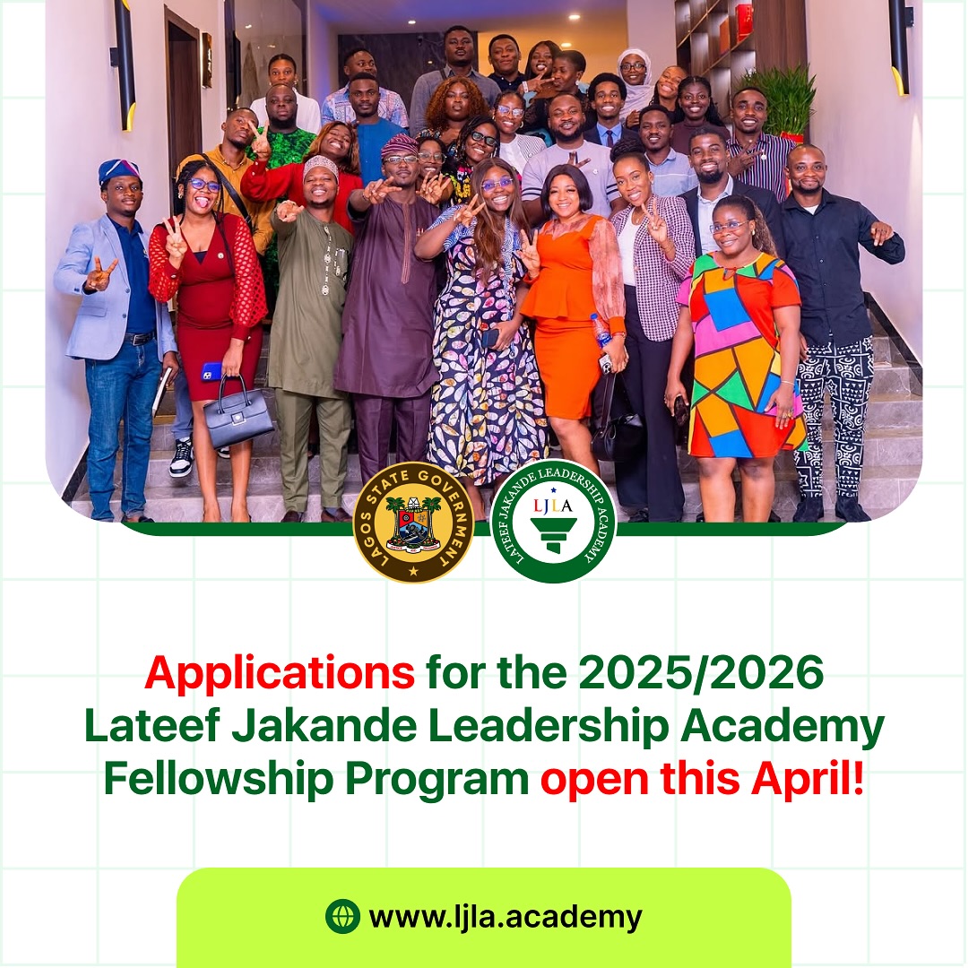 Lateef Jakande Leadership Academy Fellowship Programme 2025/2026 ...