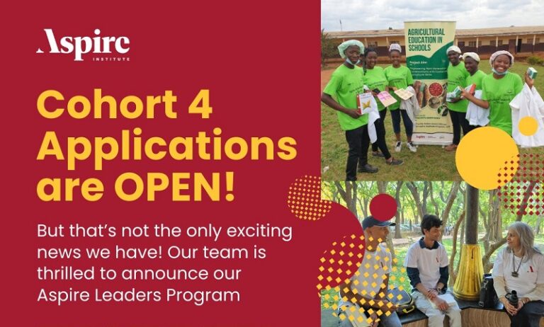 Link To Apply For Aspire Leaders Program 2025 | Cohort 4