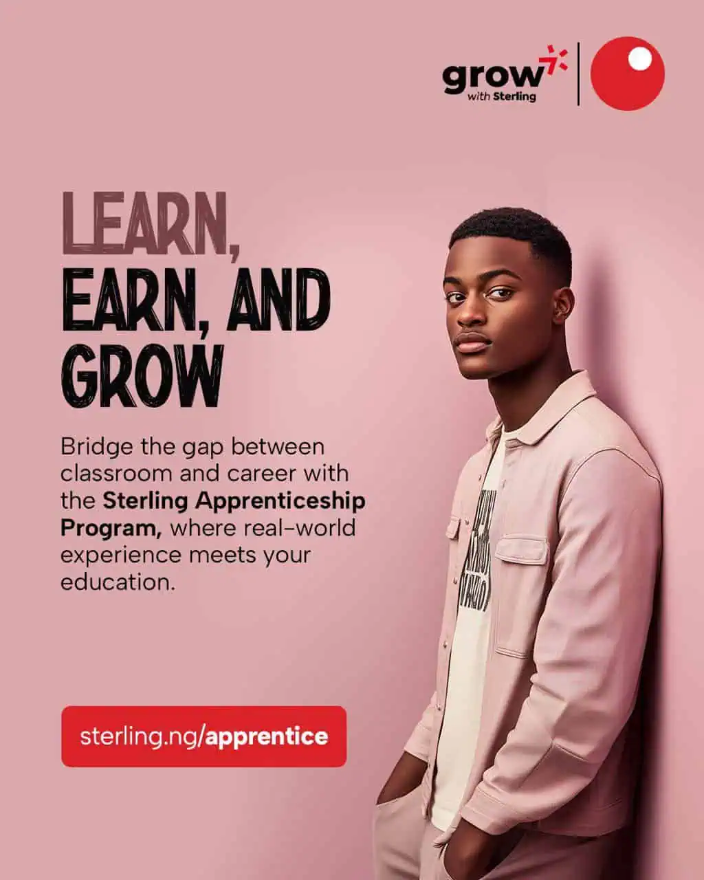 Link To Apply For Sterling Bank Apprenticeship Program 2025
